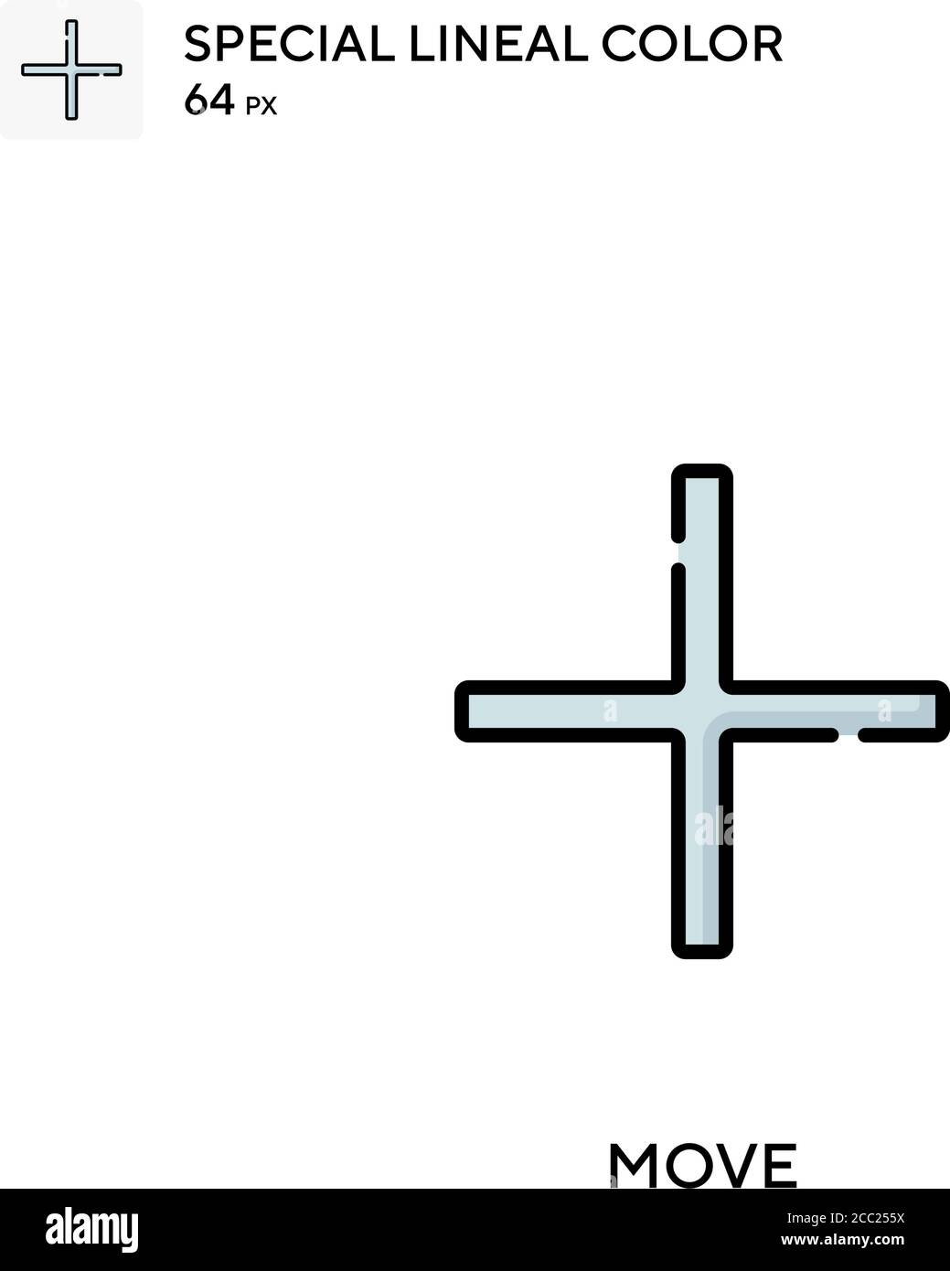 Move Special lineal color vector icon. Move icons for your business ...