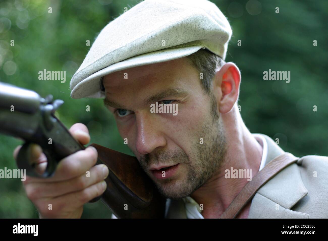 Close up view gun hi-res stock photography and images - Alamy