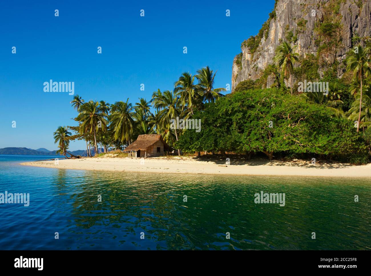 Philippines, Palawan island, Bacuit archipelago at El Nido Stock Photo ...