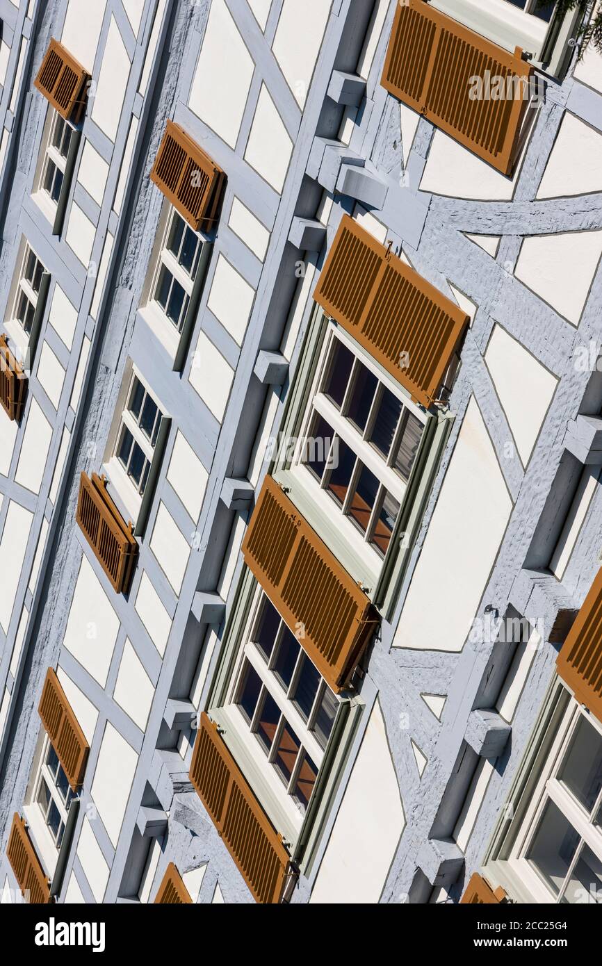 Germany, Baden Wuerttemberg, View of Hal timbered house Stock Photo - Alamy