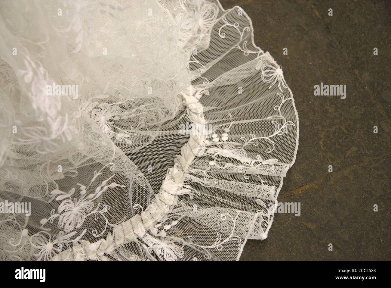 Frill curtain hi-res stock photography and images - Alamy