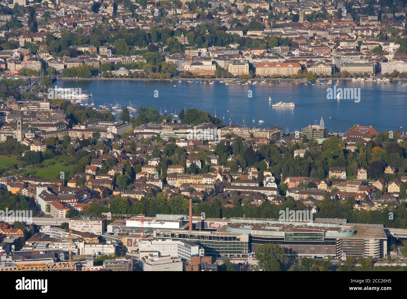 Zurich lake view hi-res stock photography and images - Alamy