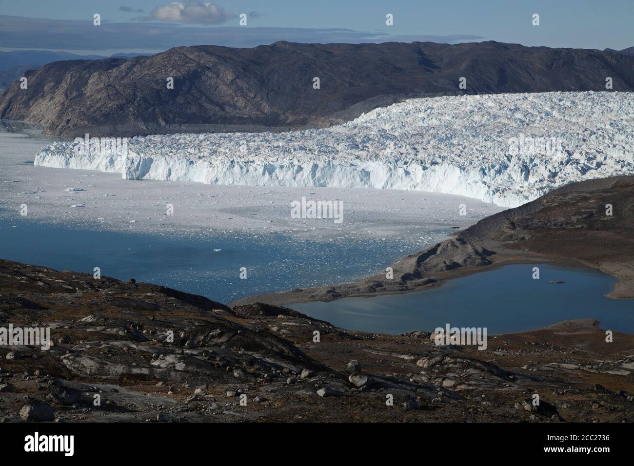 Greenland, Eqip Sermia, Glacier Stock Photo - Alamy
