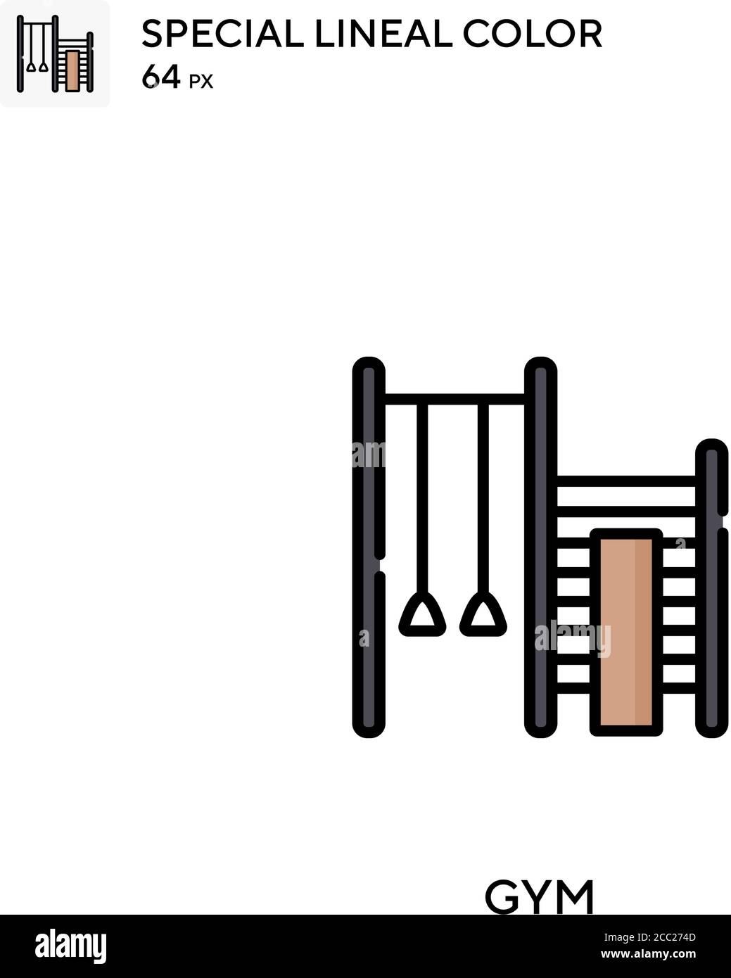 Gym Special lineal color vector icon. Gym icons for your business ...