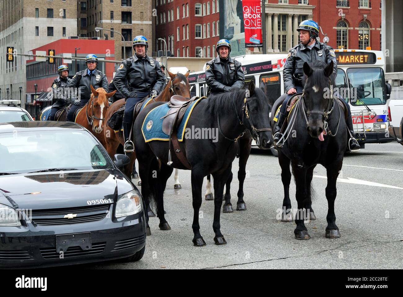 Philadelphia Mounted Police, PA, USA Stock Photo - Alamy