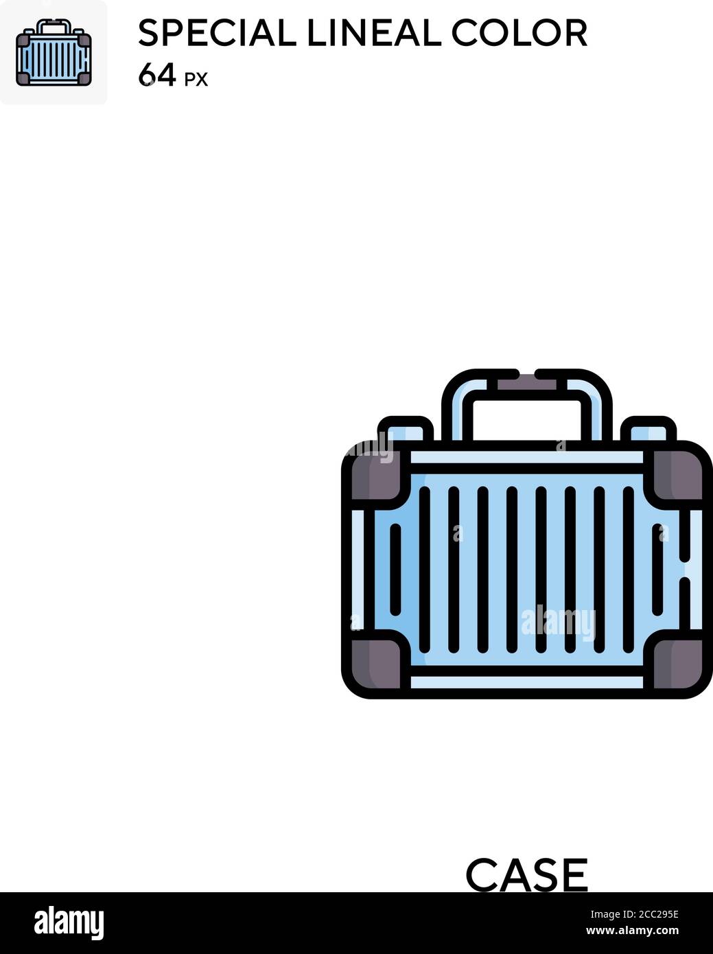Case Special lineal color vector icon. Case icons for your business ...