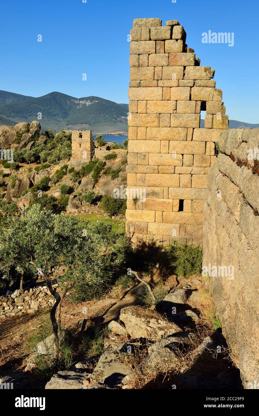 Turkey, View of antique city wall of Heraclea Stock Photo - Alamy