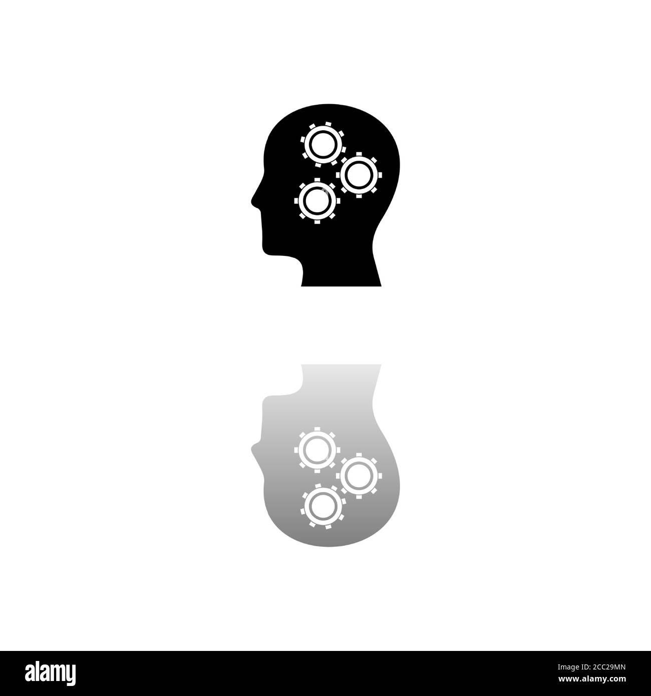 Gear Head Vector