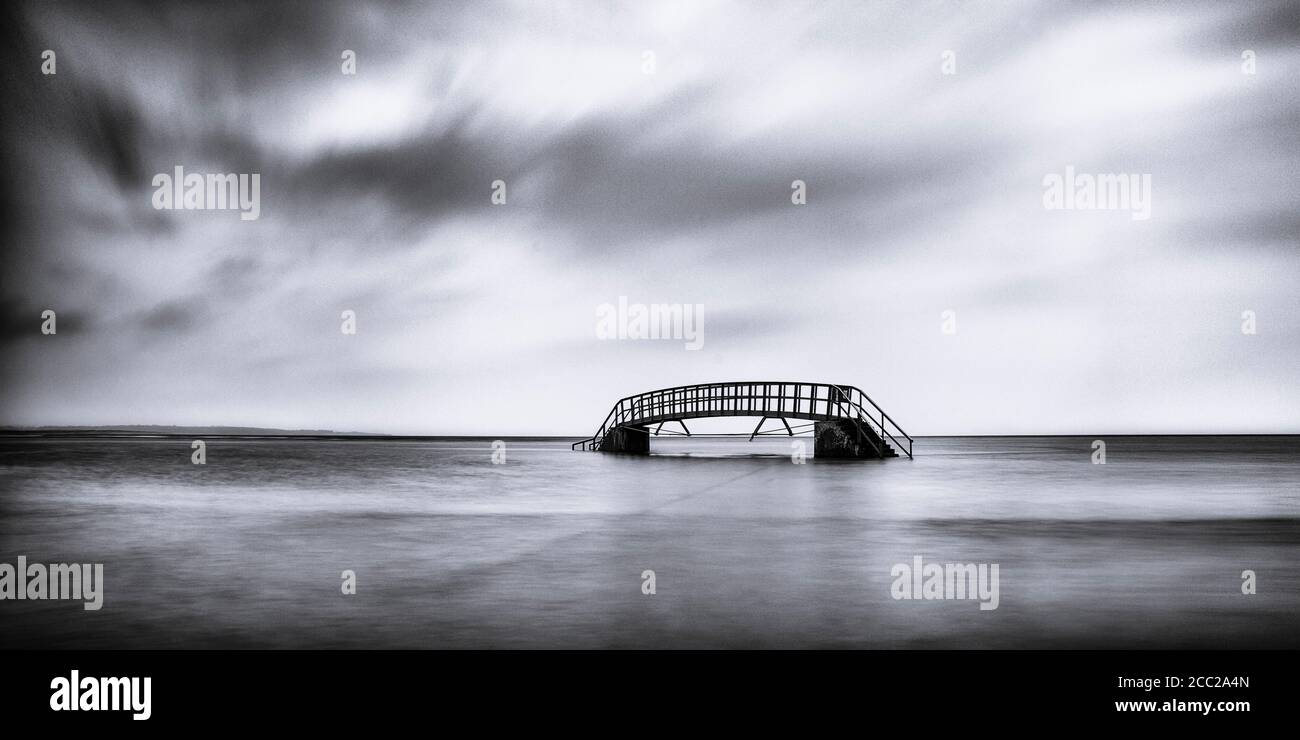 UK, Scotland, View of bridge at Dunbar Stock Photo - Alamy