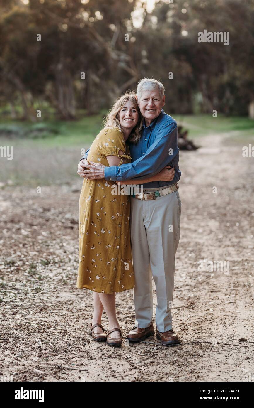 Father daughter embrace portrait hi-res stock photography and images ...