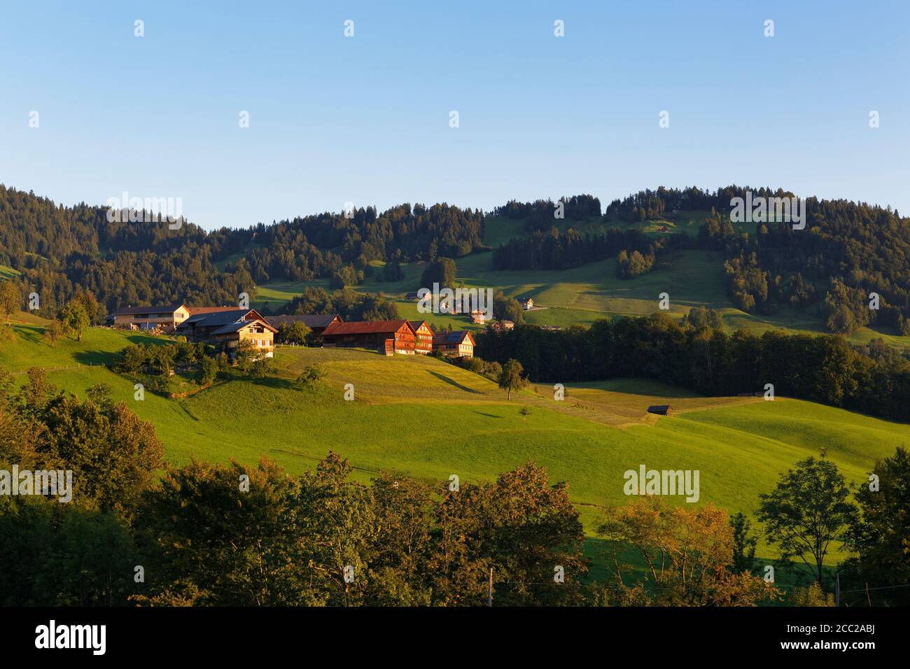 Austria, Vorarlberg, View of Bregenz Forest Stock Photo - Alamy