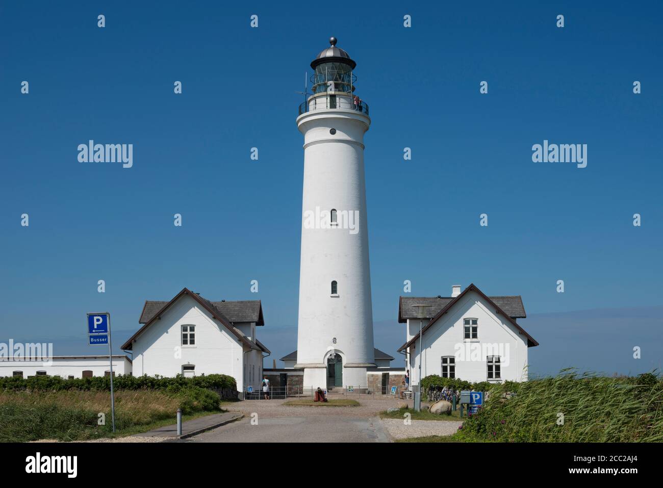 Denmark, View of lighthouse Stock Photo - Alamy