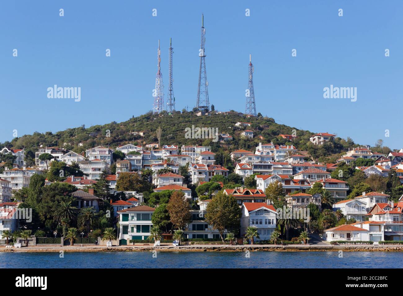Turkey, Istanbul, View of Kinali island Stock Photo - Alamy