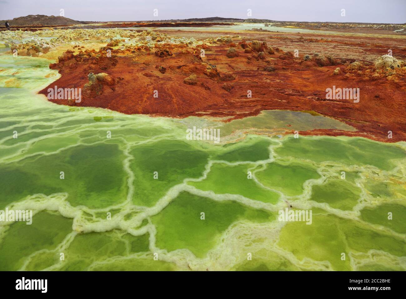 Ethiopia, View of geothermal site Dallol Stock Photo - Alamy
