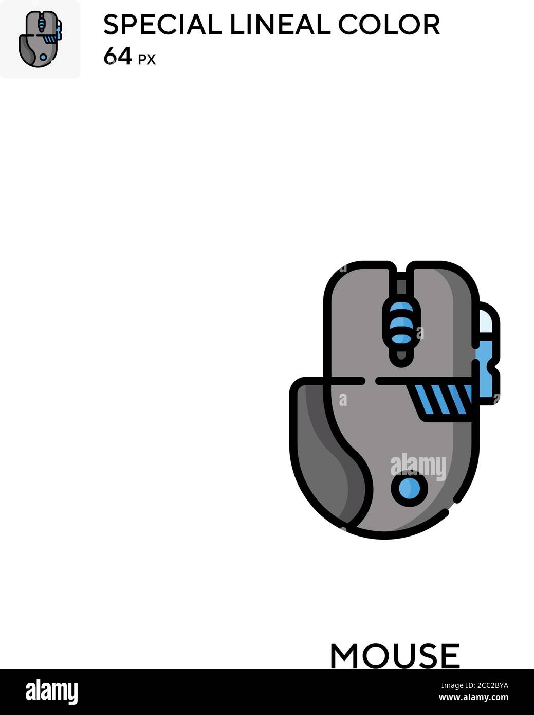 Mouse Special lineal color vector icon. Mouse icons for your business ...