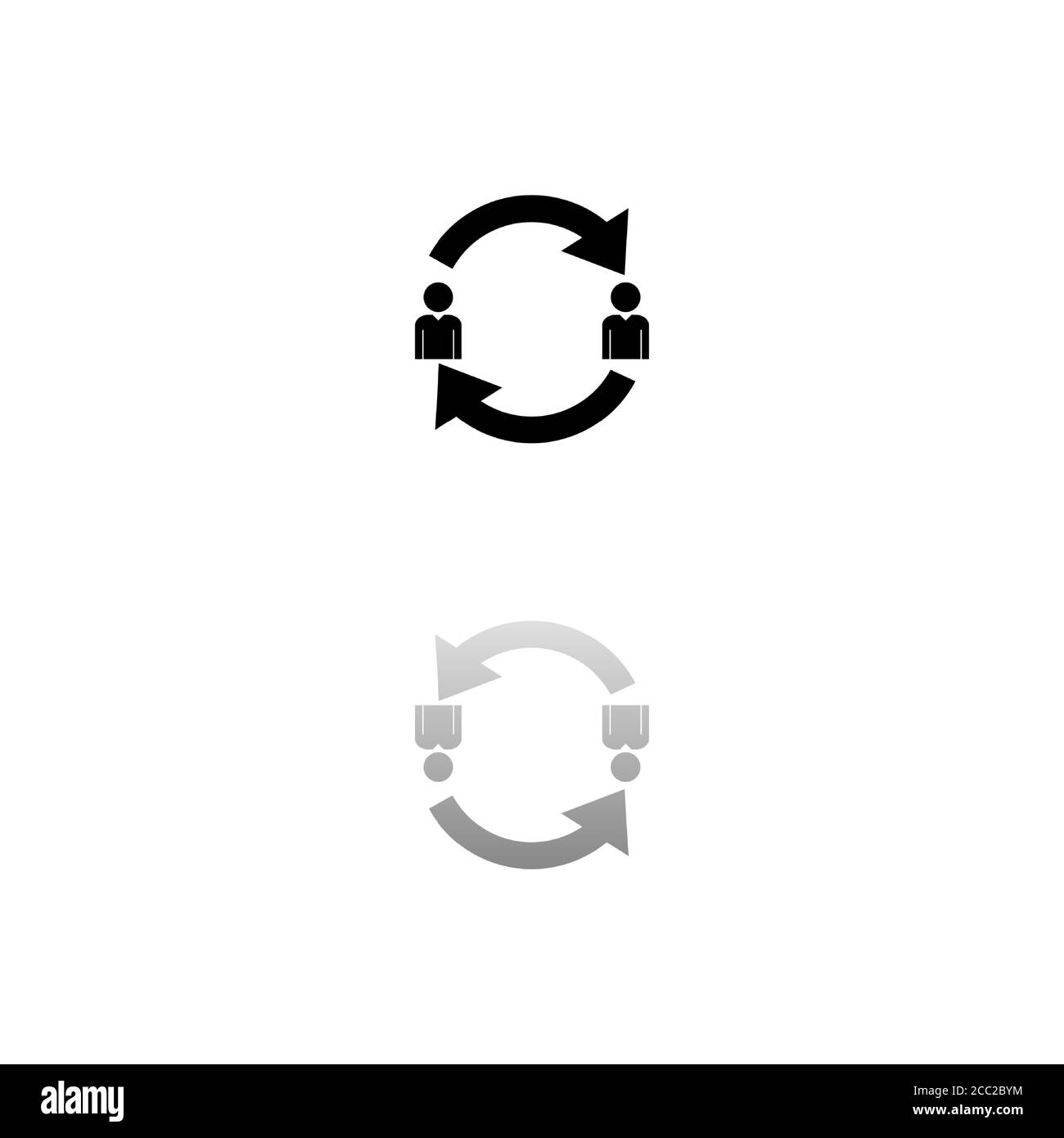 Men shadow on face Stock Vector Images - Alamy