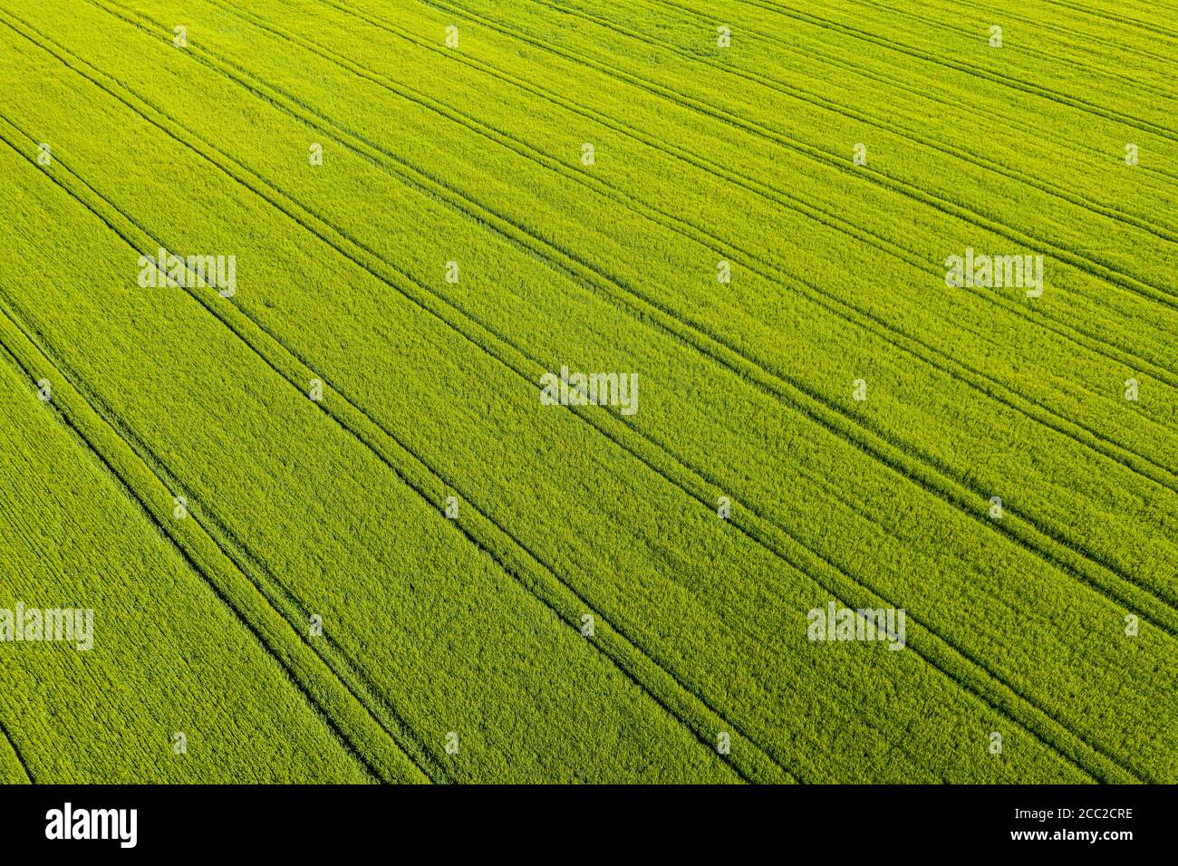 Aerial photo of agricultural field structures in Bavaria, Germany Stock ...