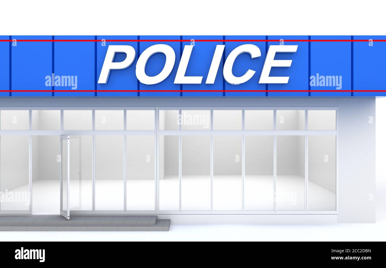 Police office open hi-res stock photography and images - Alamy
