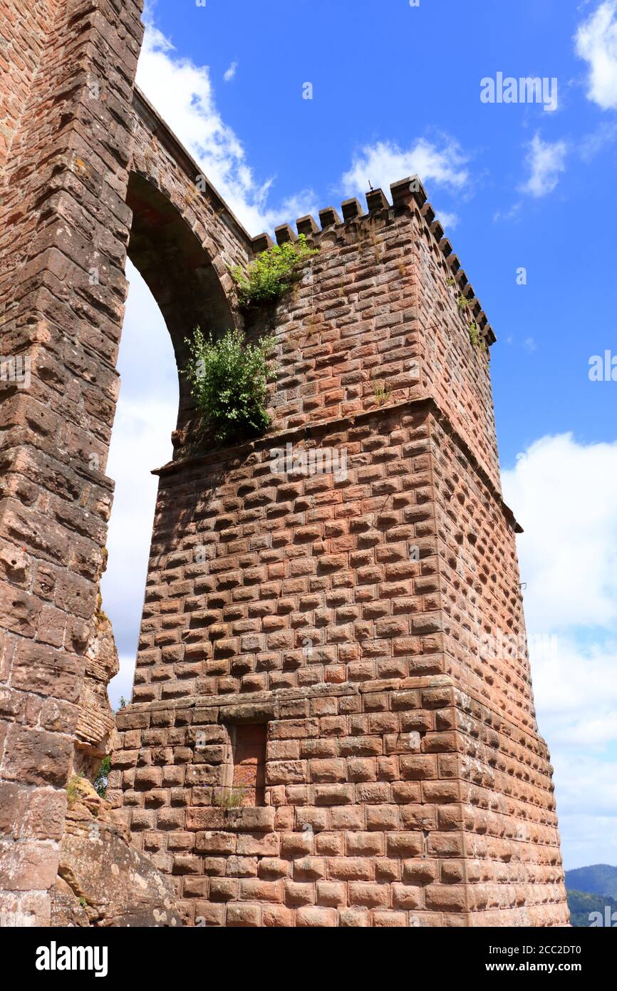 Tower of trifels castle in germany hi-res stock photography and images ...