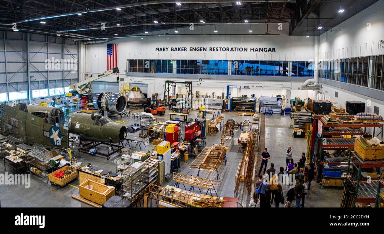 Historic aircraft restoration museum hi-res stock photography and ...