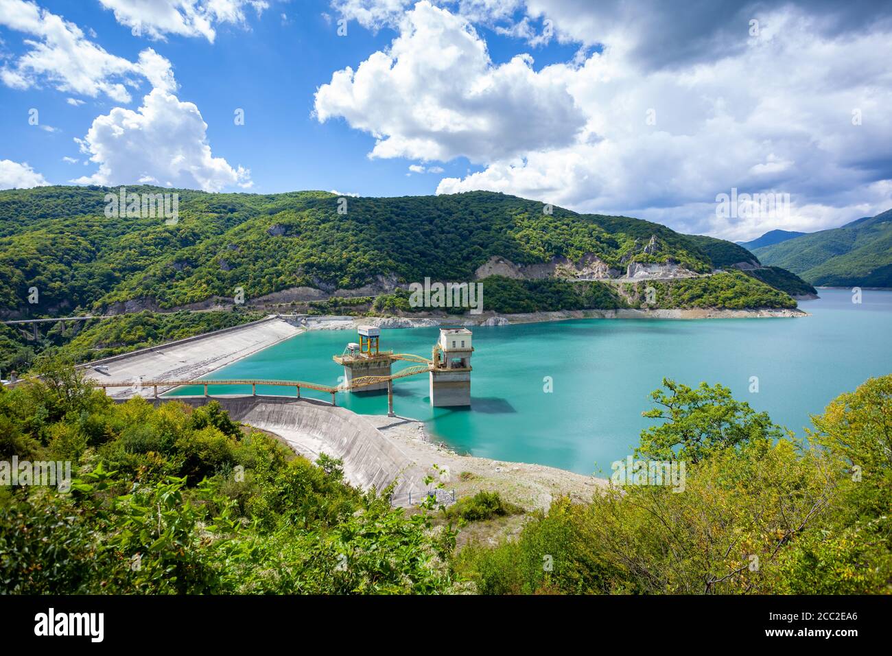 Zhinvali dam hi-res stock photography and images - Alamy