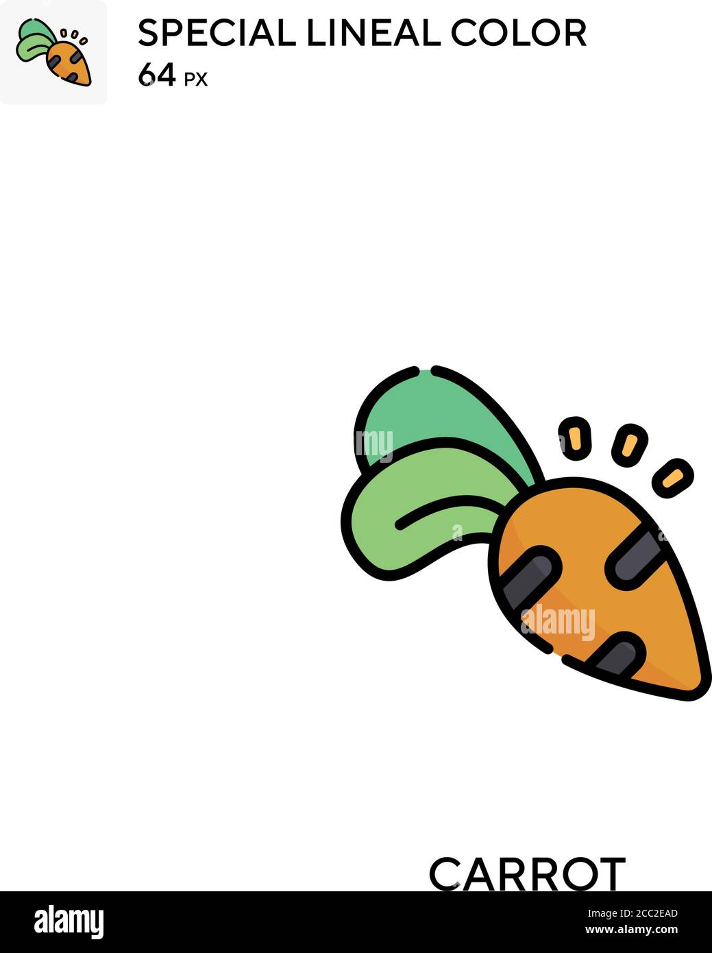 Carrot Special lineal color vector icon. Carrot icons for your business ...