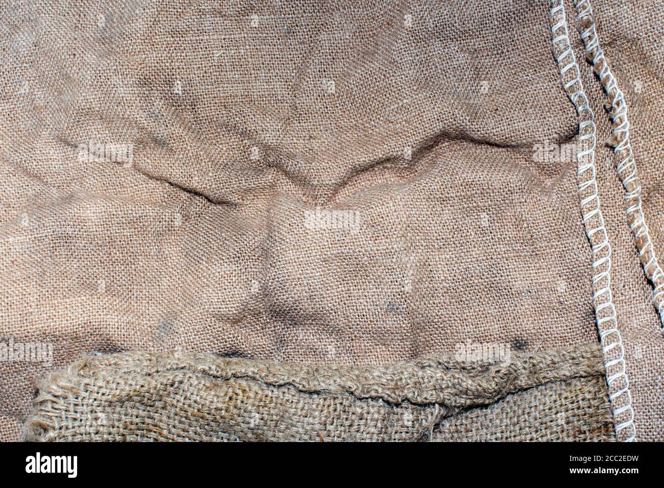 Old sack closeup texture Stock Photo - Alamy