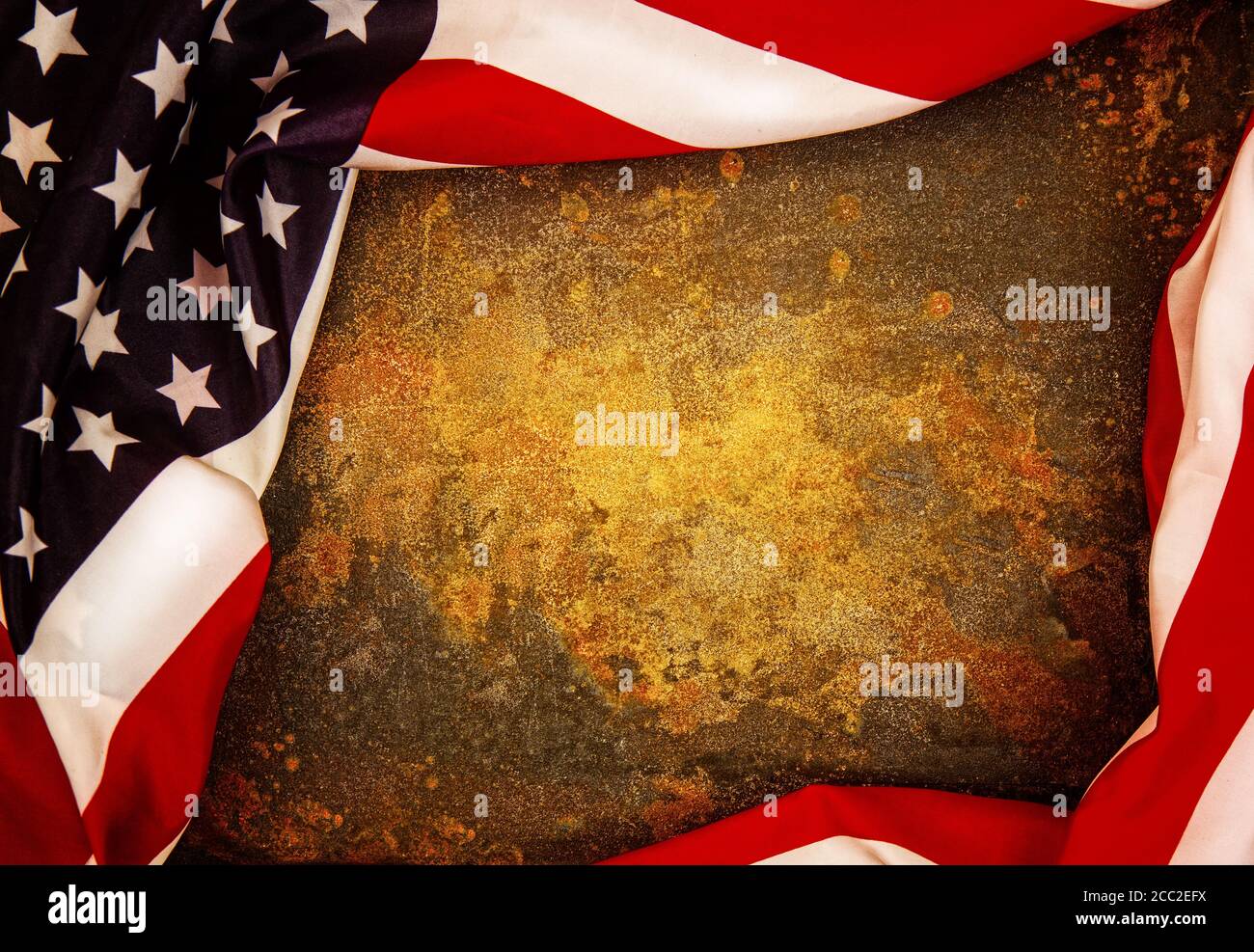 USA Flag Rust Stock Photo - Alamy
