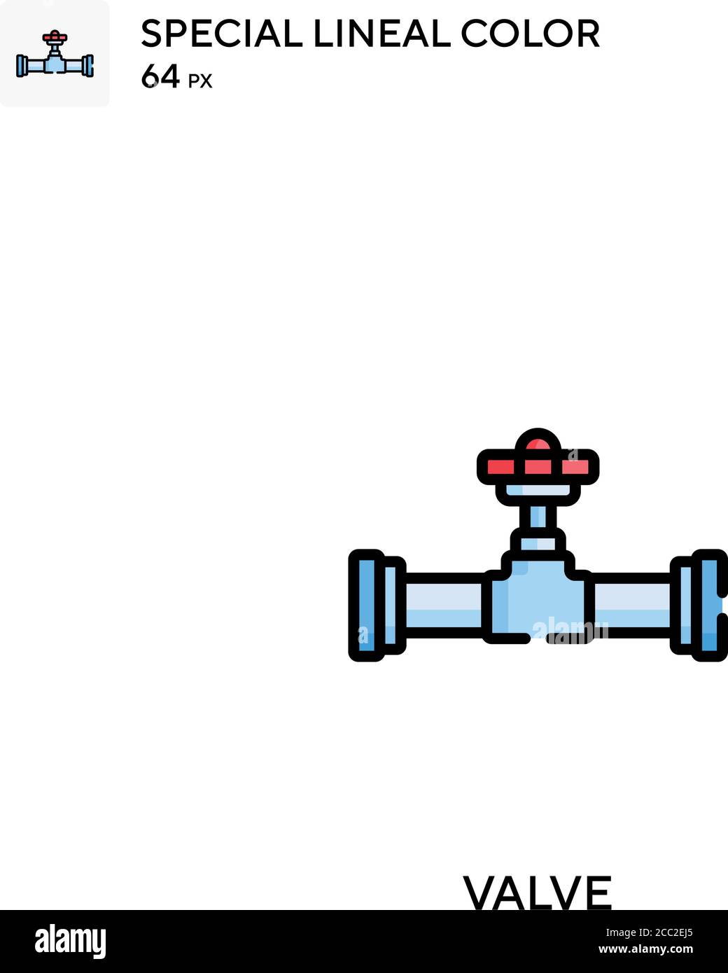 Valve Special lineal color vector icon. Valve icons for your business ...