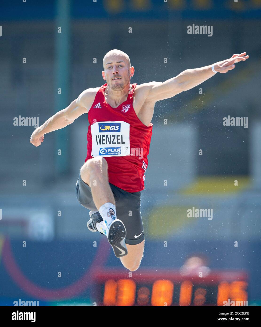 Braunschweig, Deutschland. 08th Aug, 2020. WENZEL Felix, SC Potsdam ...