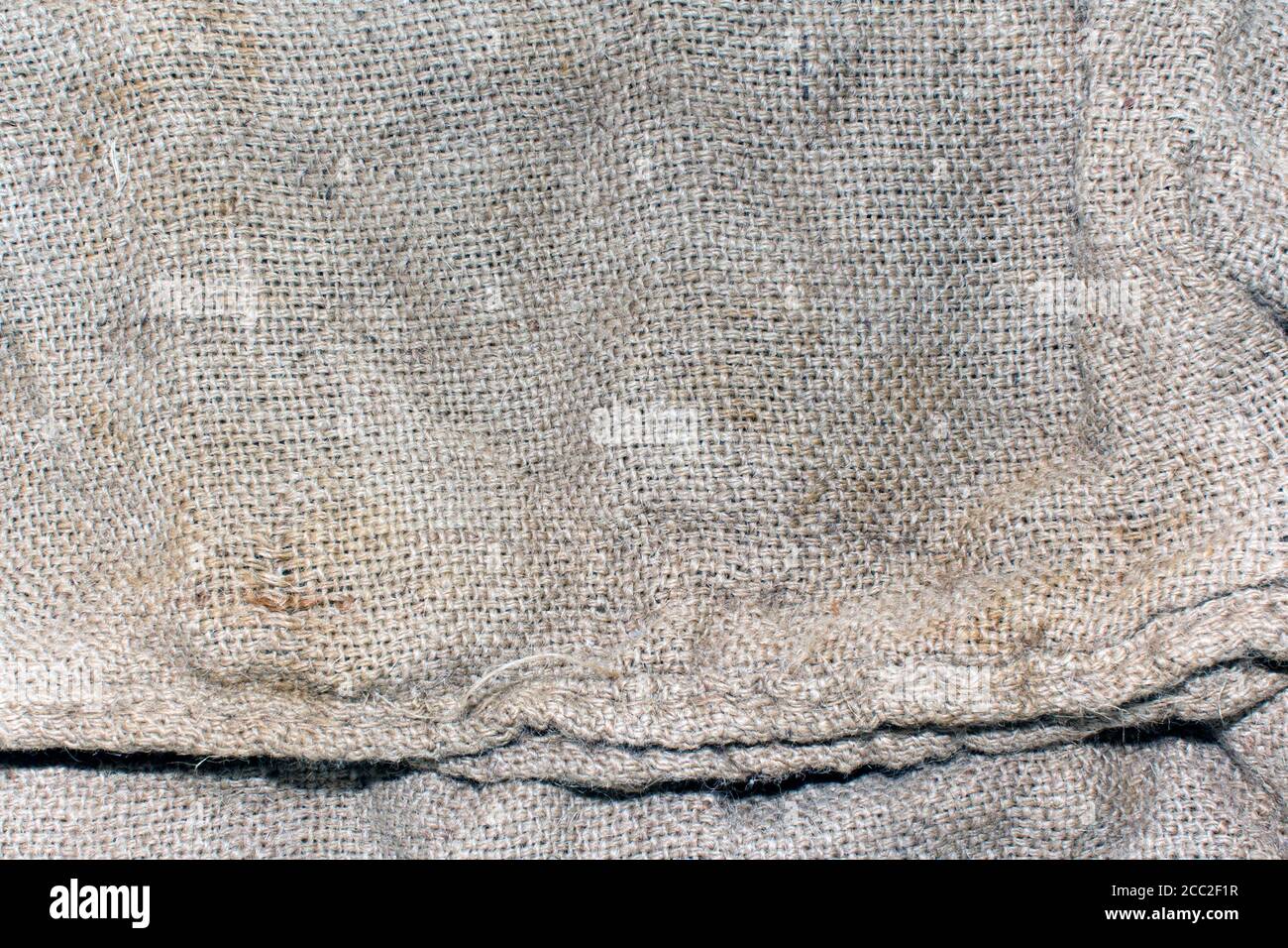 Texture of an old dirty potato sack Stock Photo - Alamy