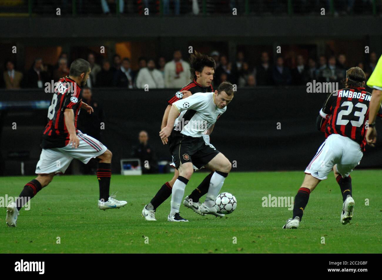 Milan Italy , 02 May 2007, "SAN SIRO " Stadium, UEFA Champions League 2006/2007, AC Milan - FC ...