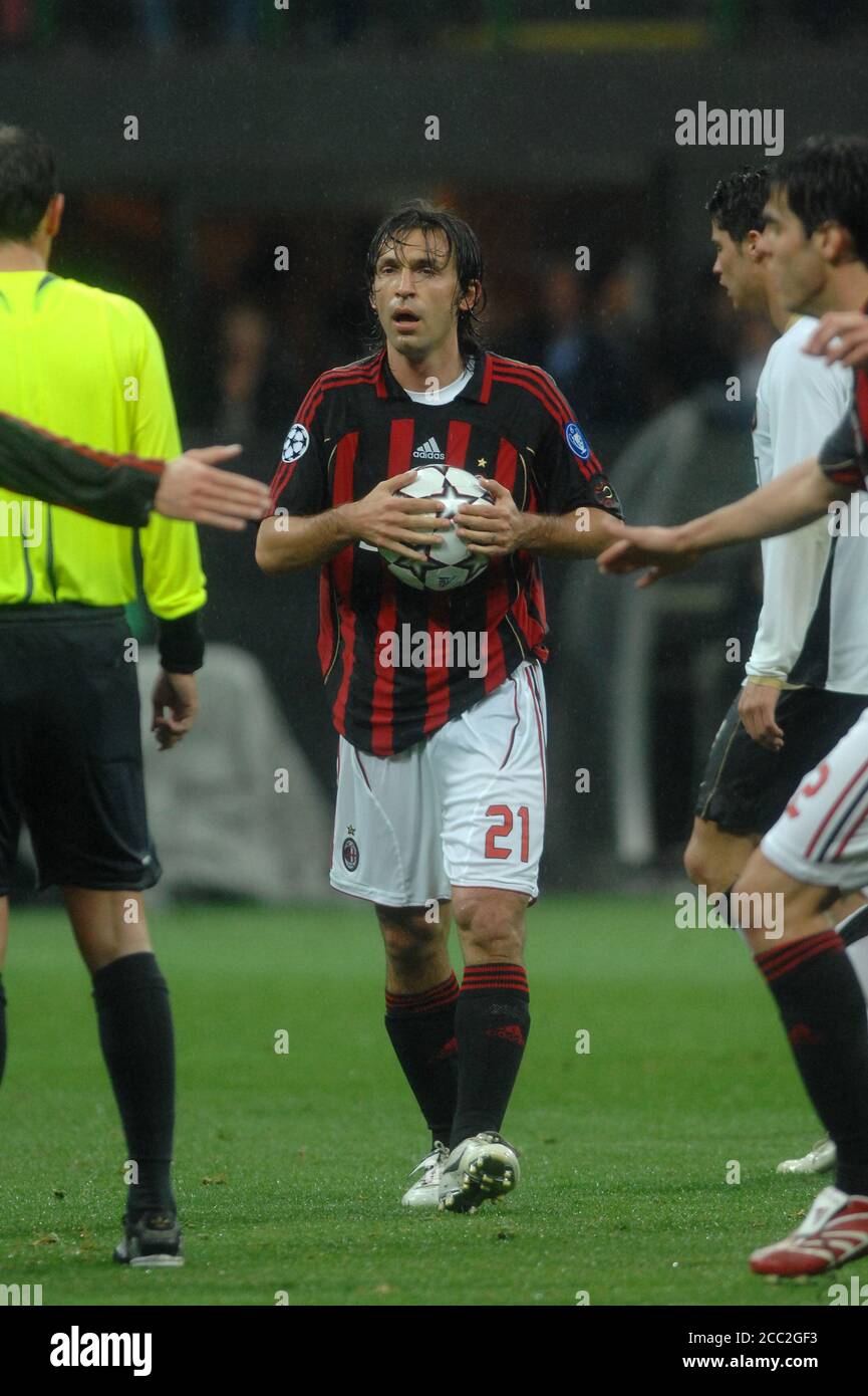 Milan Italy , 02 May 2007, "SAN SIRO " Stadium, UEFA Champions League 2006/2007, AC Milan - FC ...