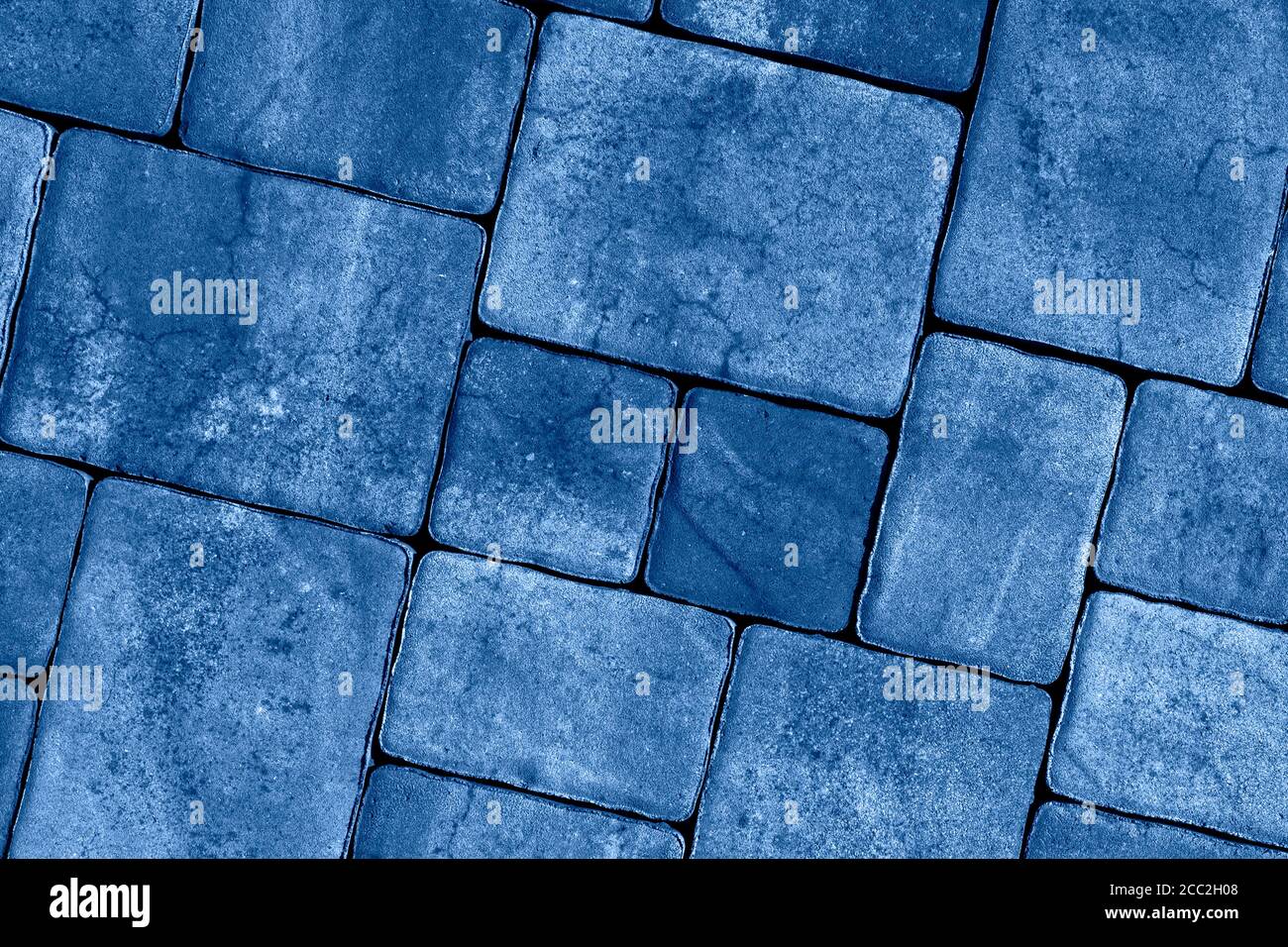 Blue Cobblestone Texture