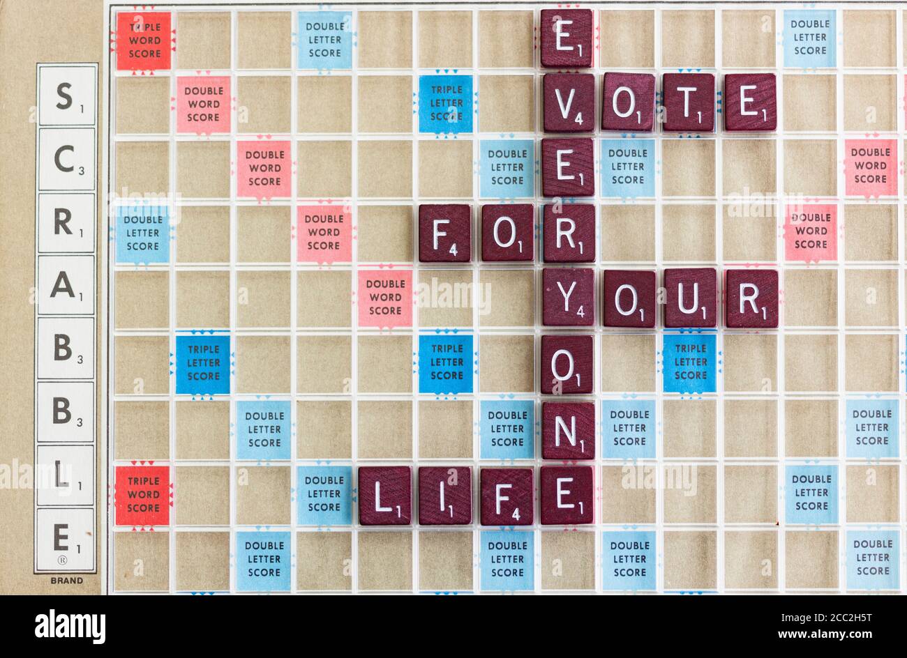 Scabble letters hi-res stock photography and images - Alamy