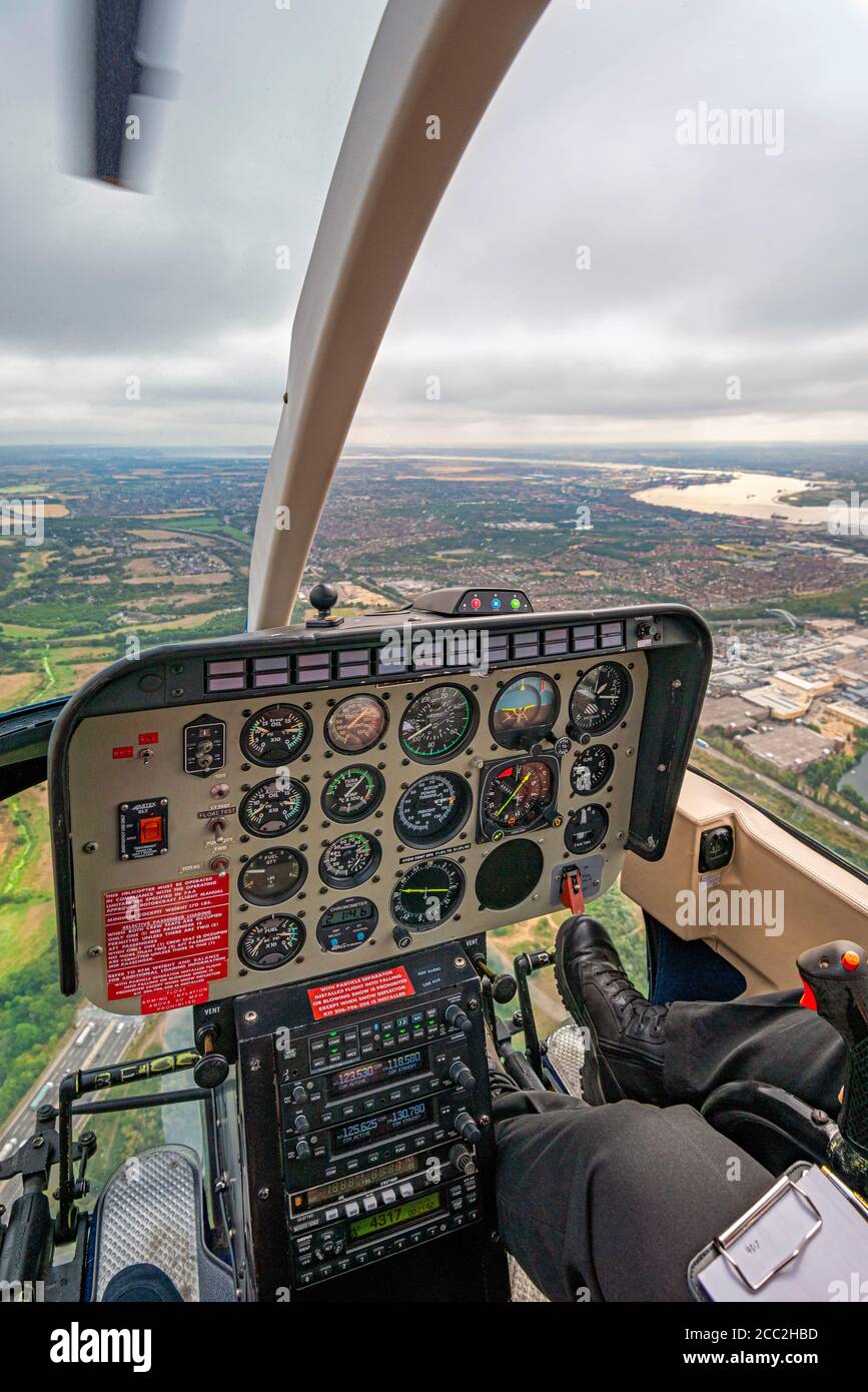Helicopter Cockpit Hi res Stock Photography And Images Alamy
