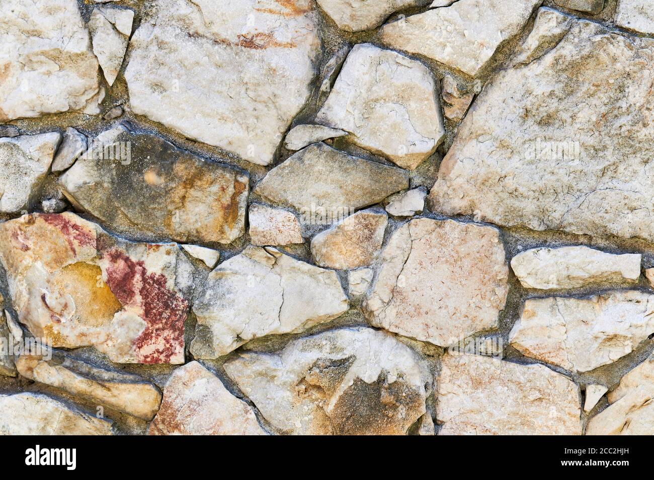 Masonry rock wall texture. Stones in foundation of old castle. Stone ...