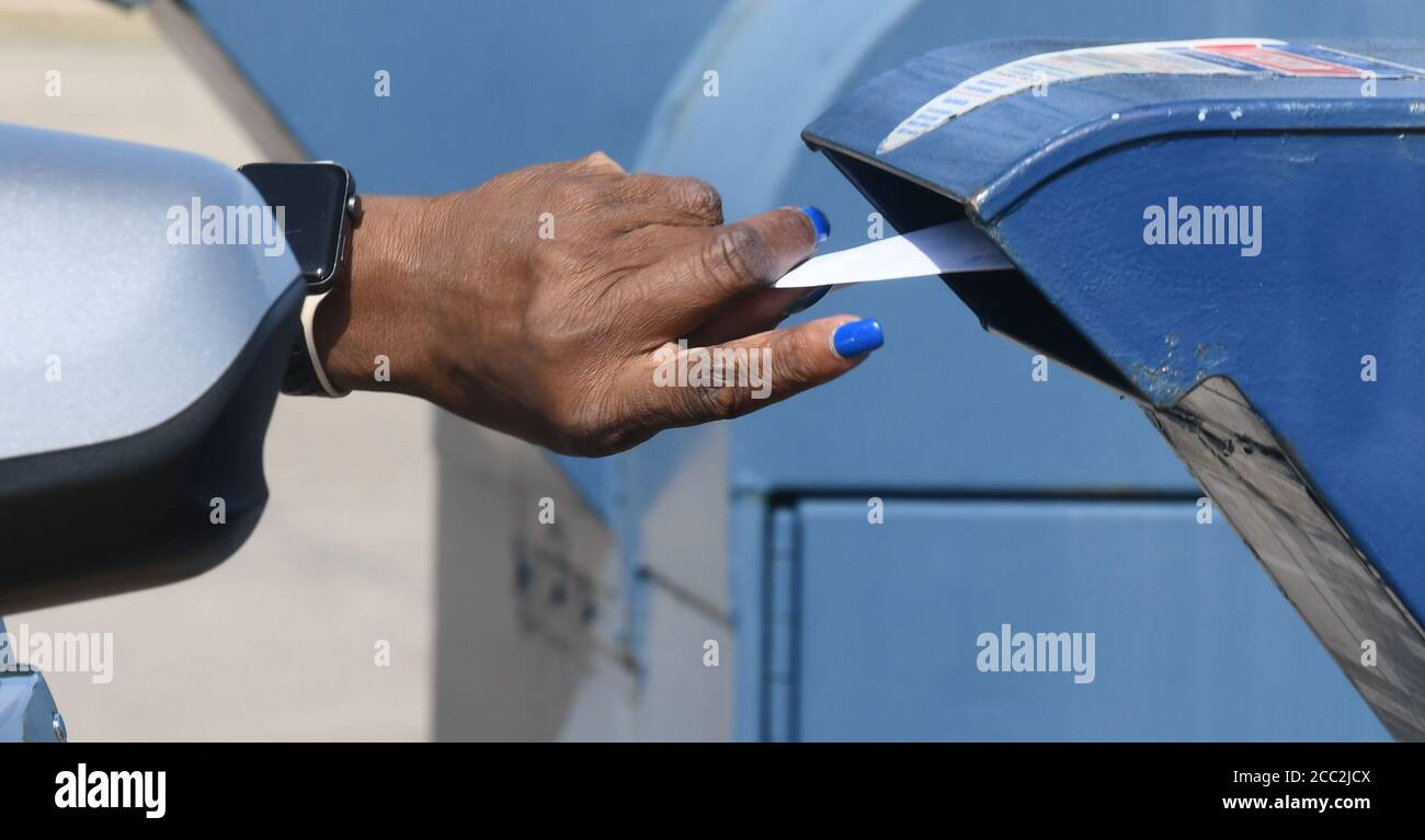 Us post office controversy hi-res stock photography and images - Alamy