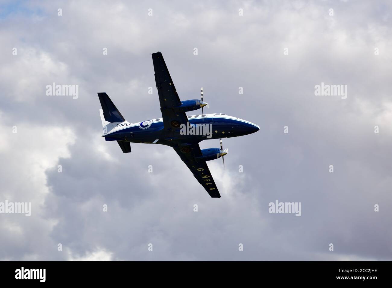 Cranfield University British Aerospace Jetstream 31 ‘G-NFLA’ airborne ...