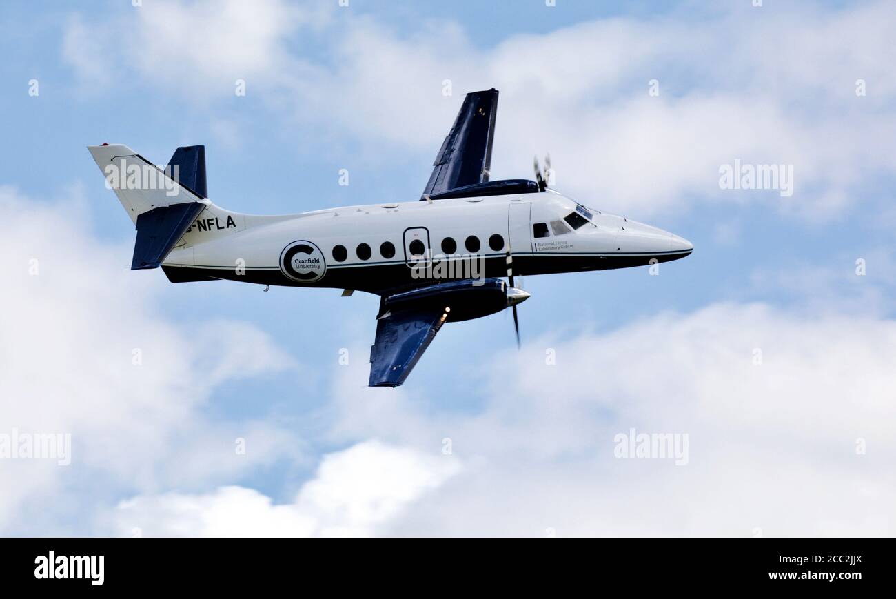 Cranfield University British Aerospace Jetstream 31 ‘G-NFLA’ airborne ...