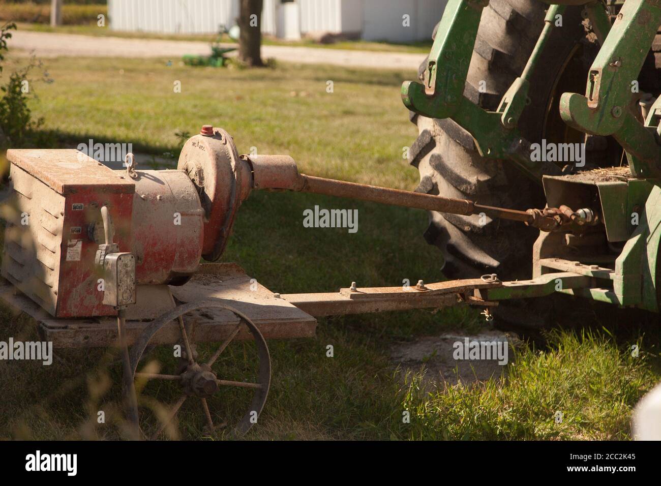 Old generator hi-res stock photography and images - Alamy