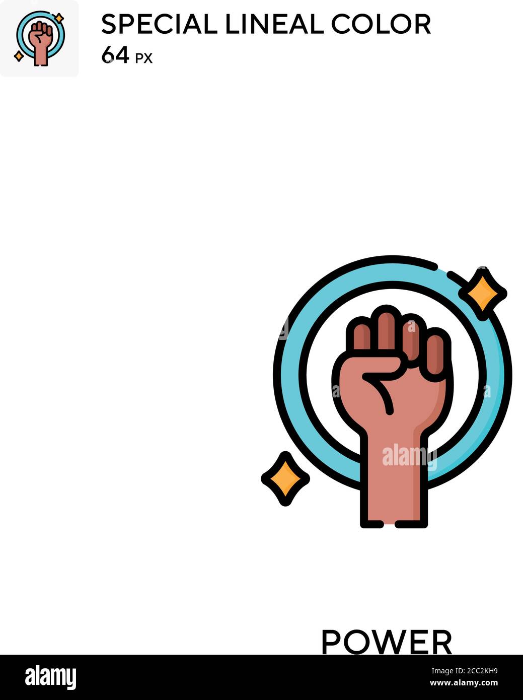 Power Special lineal color vector icon. Power icons for your business ...