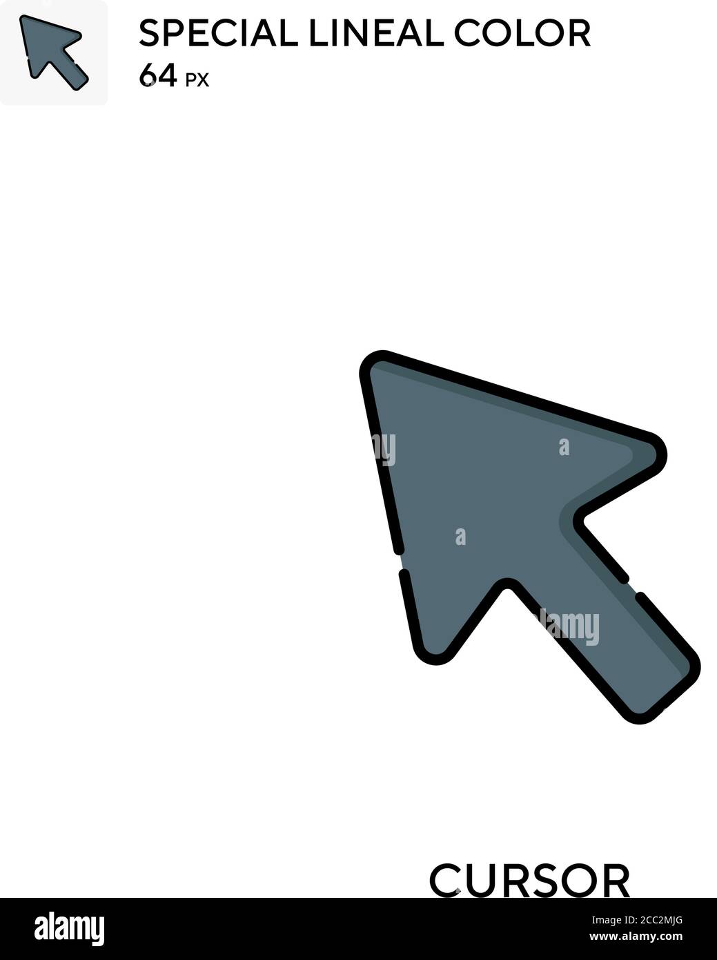 Cursor Special lineal color vector icon. Cursor icons for your business ...