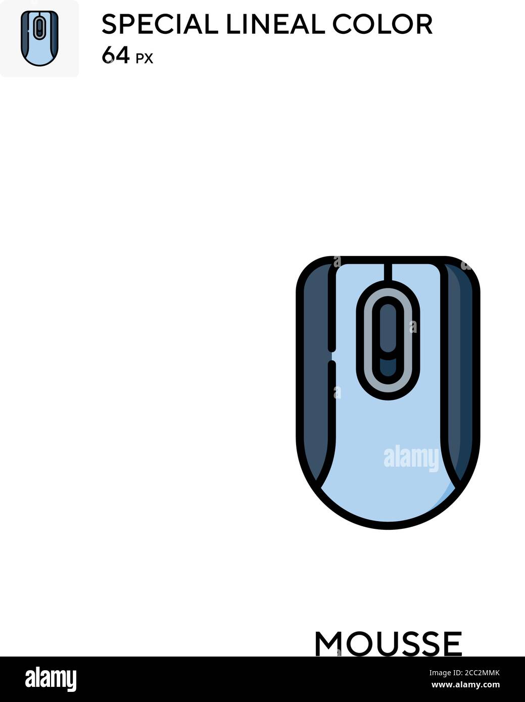 Mousse Special lineal color vector icon. Mousse icons for your business ...