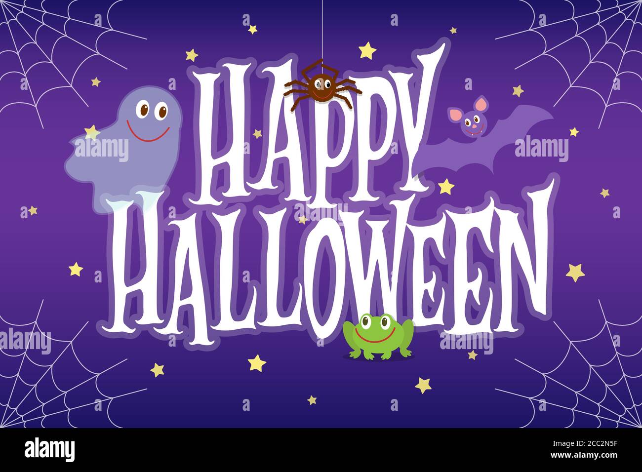 Happy halloween festive banner Stock Vector Images - Alamy