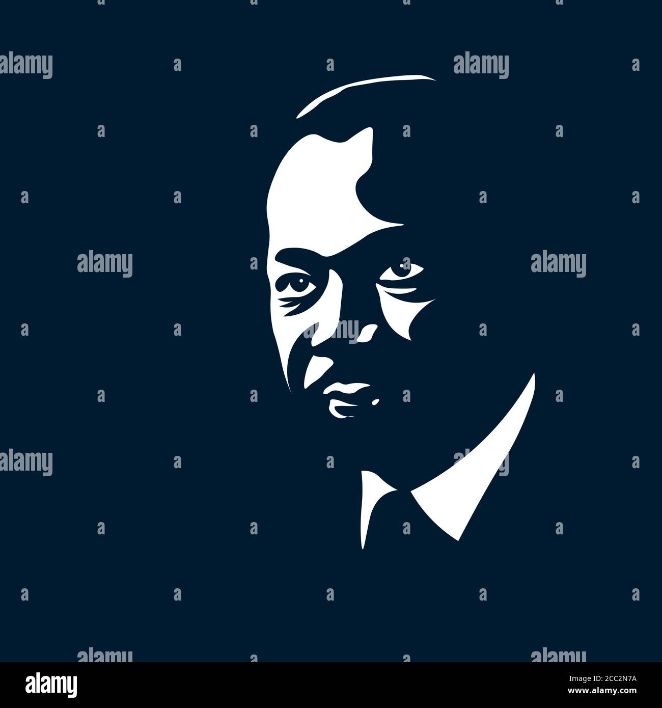 Martin Luther King Jr. Day greeting card background. I have a dream ...