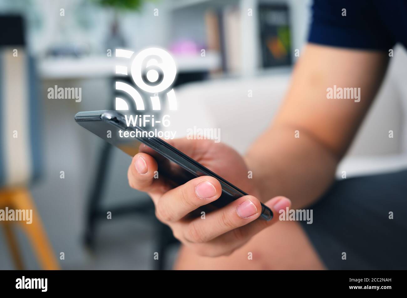 Using wifi router hi-res stock photography and images - Alamy