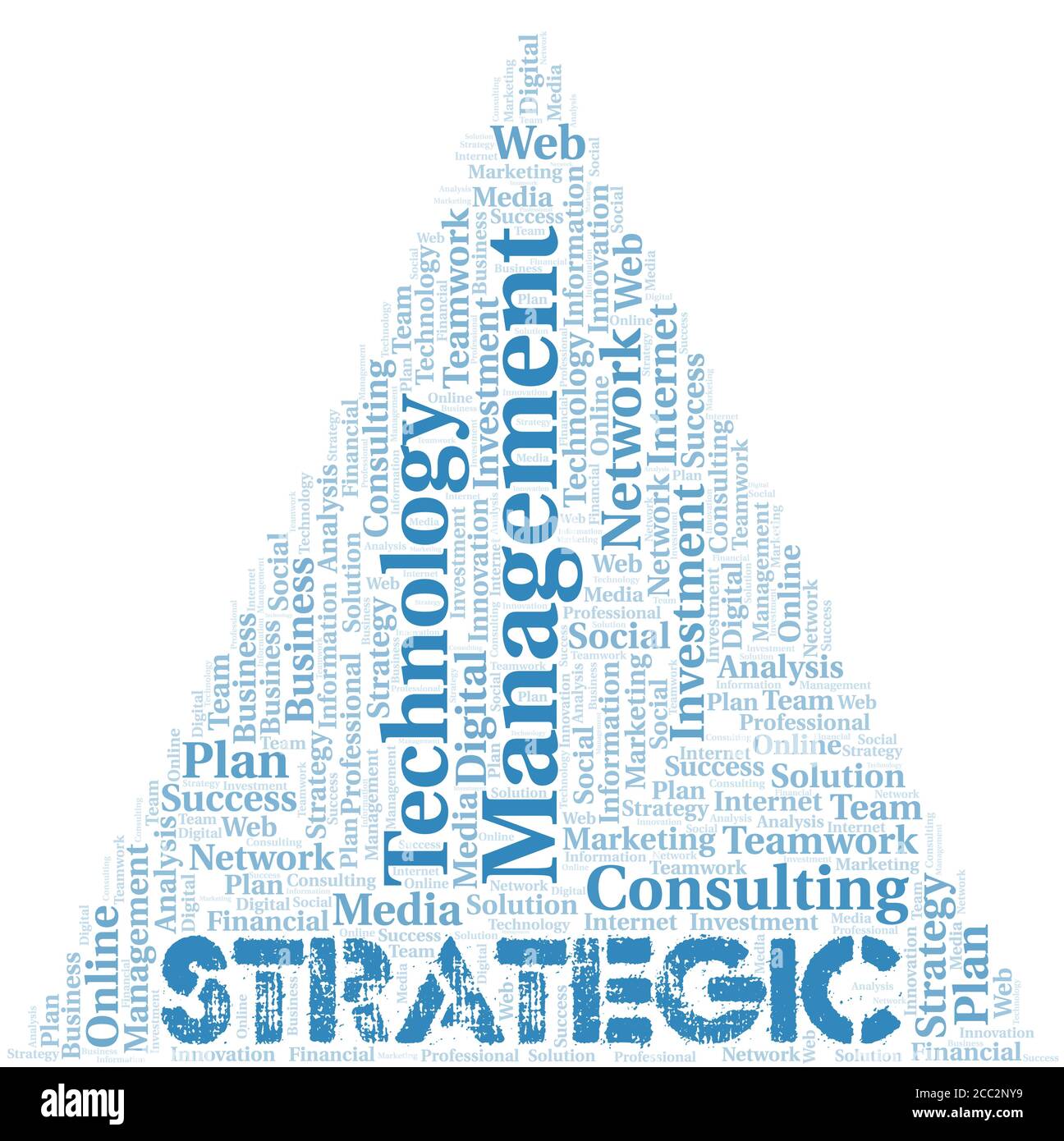 Strategic word cloud create with the text only Stock Vector Image & Art ...