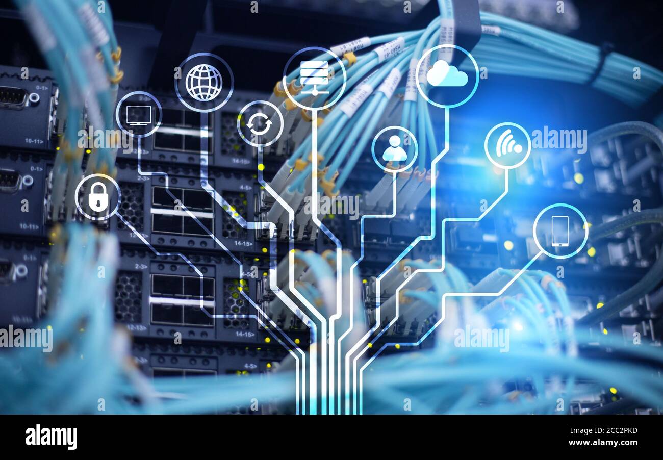 Server Room ICT information communication technology wireless internet ...