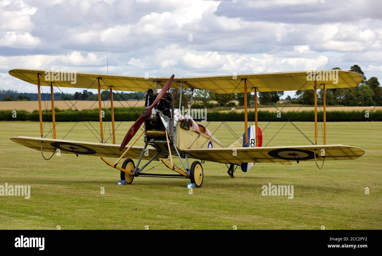 Royal Aircraft Factory BE2c Stock Photo - Alamy